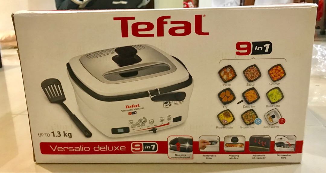 (BNIB) Tefal Versalio Deluxe 9-in-1 Multi-Cooker, TV & Home Appliances ...