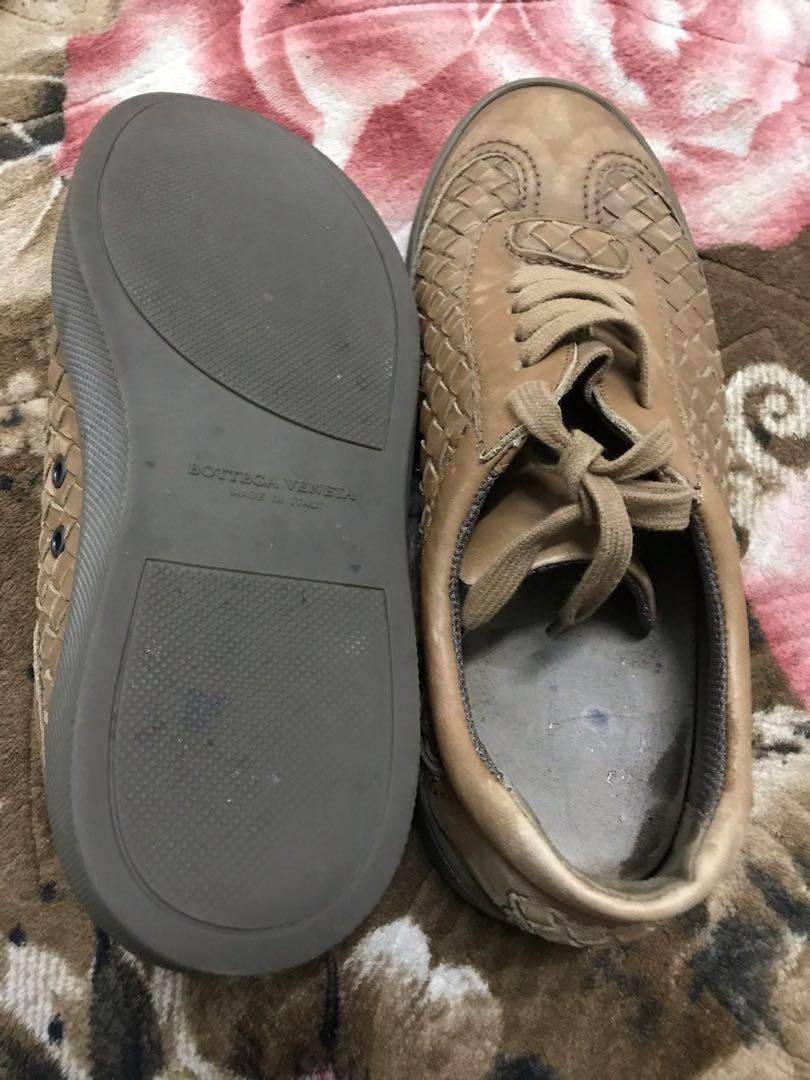 Bottega Veneta Brown Intrecciato Leather, Men's Fashion, Footwear ...