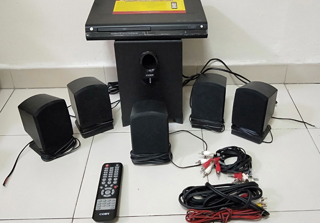 Coby 5.1-Channel DVD Home Theater System, Audio, Other Audio Equipment ...