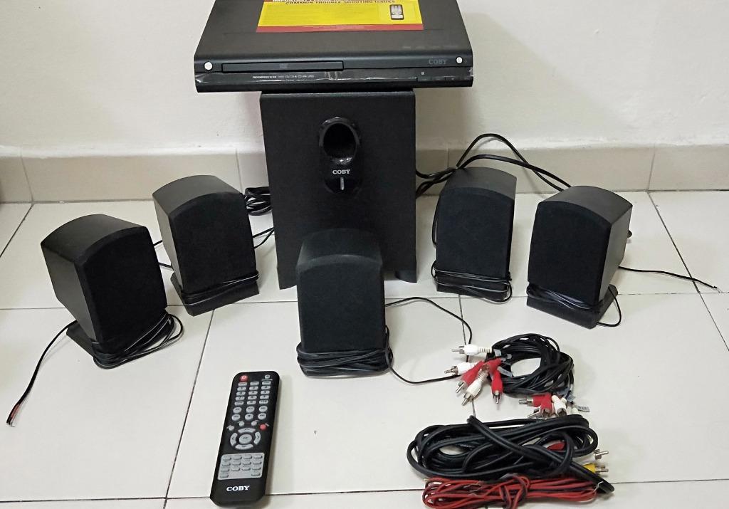 Coby 5.1-Channel DVD Home Theater System, Audio, Other Audio Equipment ...
