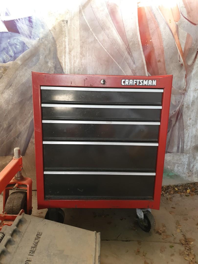 Craftsman Tool Cabinet, Furniture & Home Living, Home Improvement ...