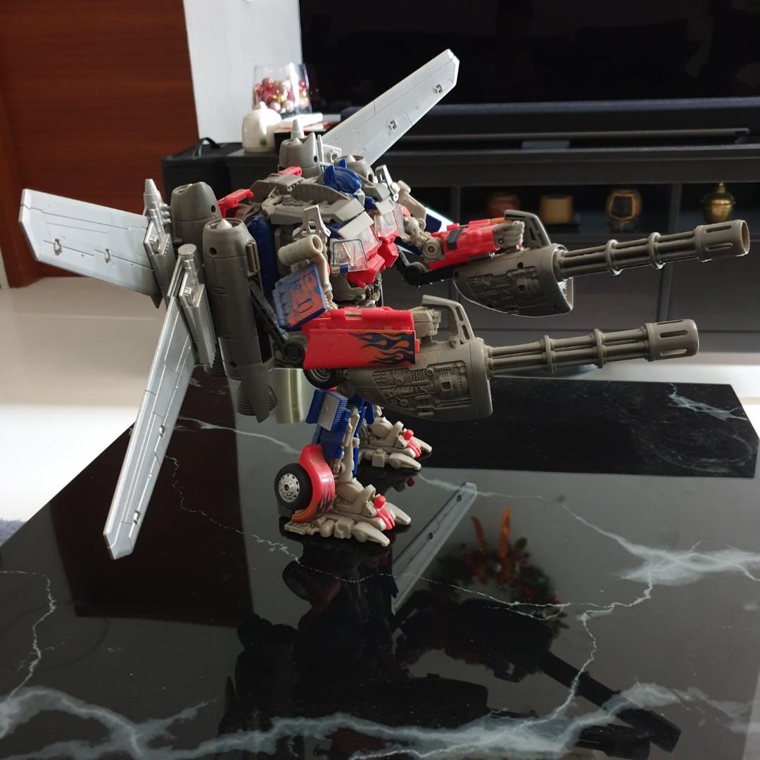 Takara DA-15 Dark of the Moon Jetwing Optimus Prime, Hobbies & Toys ...