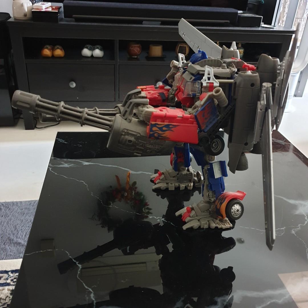 Takara DA-15 Dark of the Moon Jetwing Optimus Prime, Hobbies & Toys ...