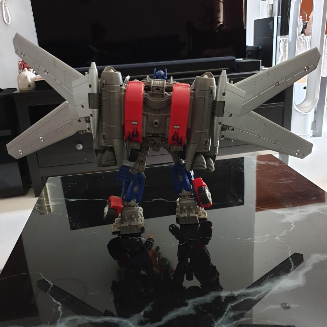 Takara DA-15 Dark of the Moon Jetwing Optimus Prime, Hobbies & Toys ...