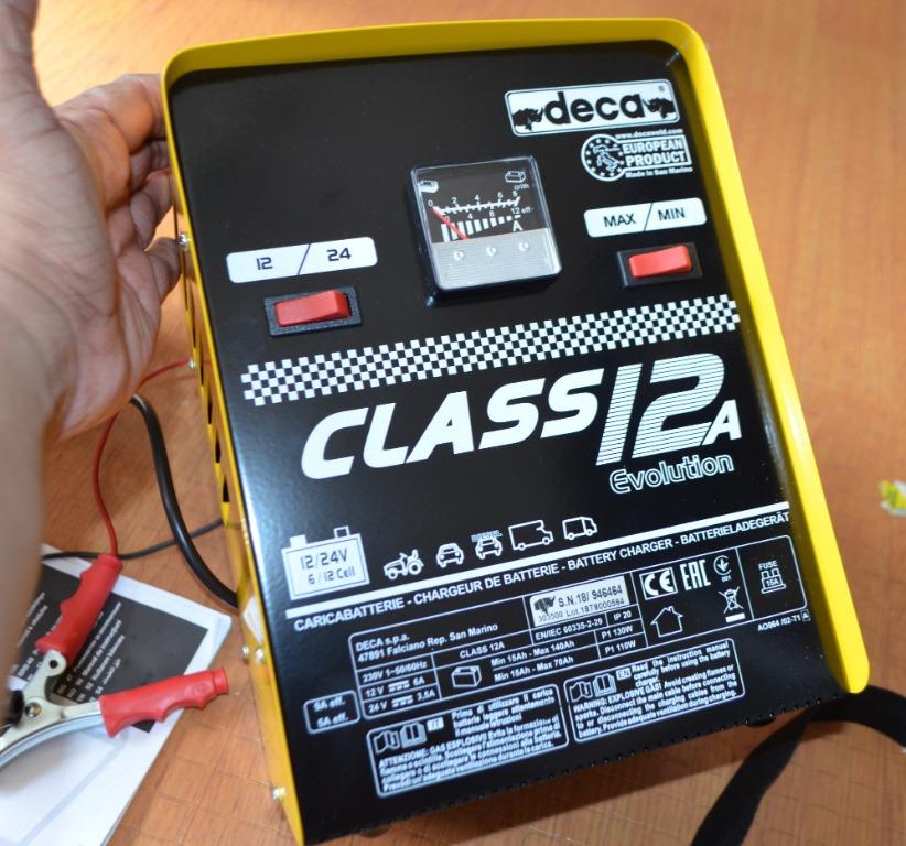 DECA Italy Portable Battery Charger Class 12A Evolution 9 amp Charging ... DECA Italy Portable Battery Charger Class 12A Evolution 9 amp Charging ...
