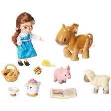 Disney Animators Collection Belle Mini Doll Play Set Beauty and the ...
