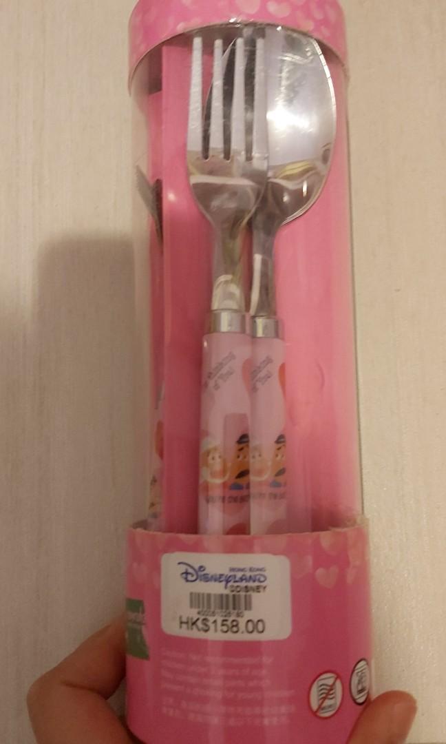 Disneyland Toy Story Fork and Spoon, 傢俬＆家居, 廚具和餐具, 餐具和餐具 - Carousell