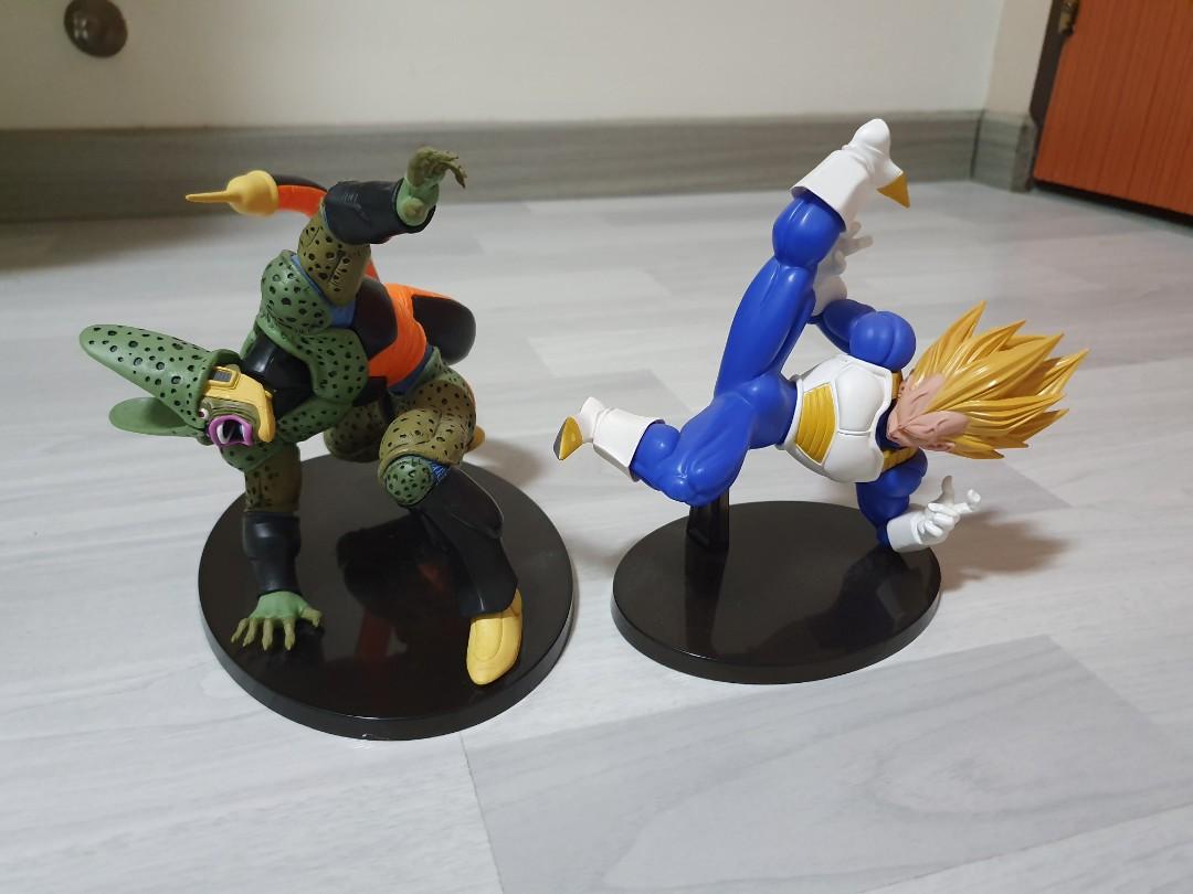 Dragon Ball (Dragonball) SCultures Vegeta vs Cell, Hobbies & Toys, Toys ...