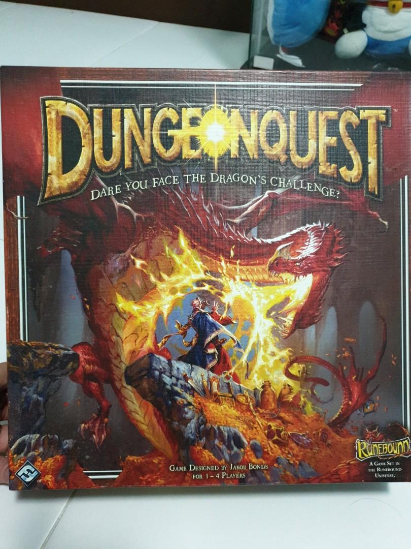 DungeonQuest Board Game with Miniatures , Hobbies & Toys, Toys & Games ...