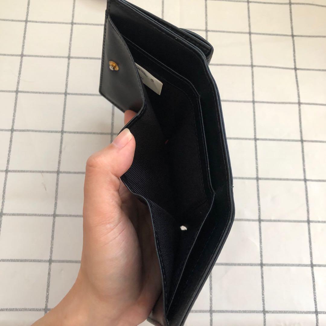 Fennec Halfmoon Mini Wallet - Black, Luxury, Bags & Wallets on Carousell