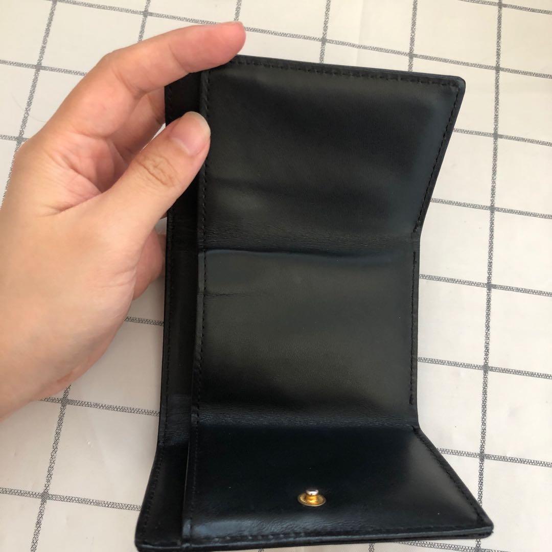 Fennec Halfmoon Mini Wallet - Black, Luxury, Bags & Wallets on Carousell
