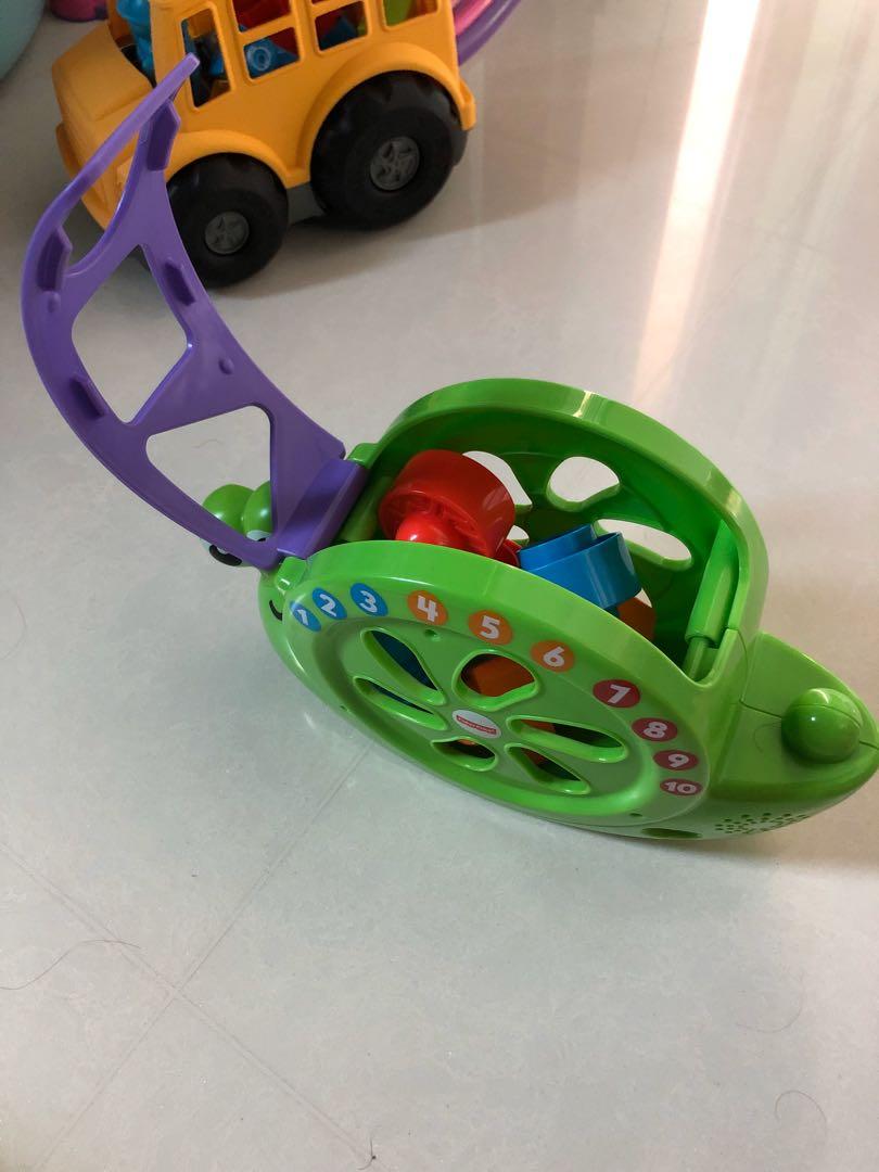 Fisher Price Snail Shapes N Numbering, Babies & Kids, Infant Playtime ...