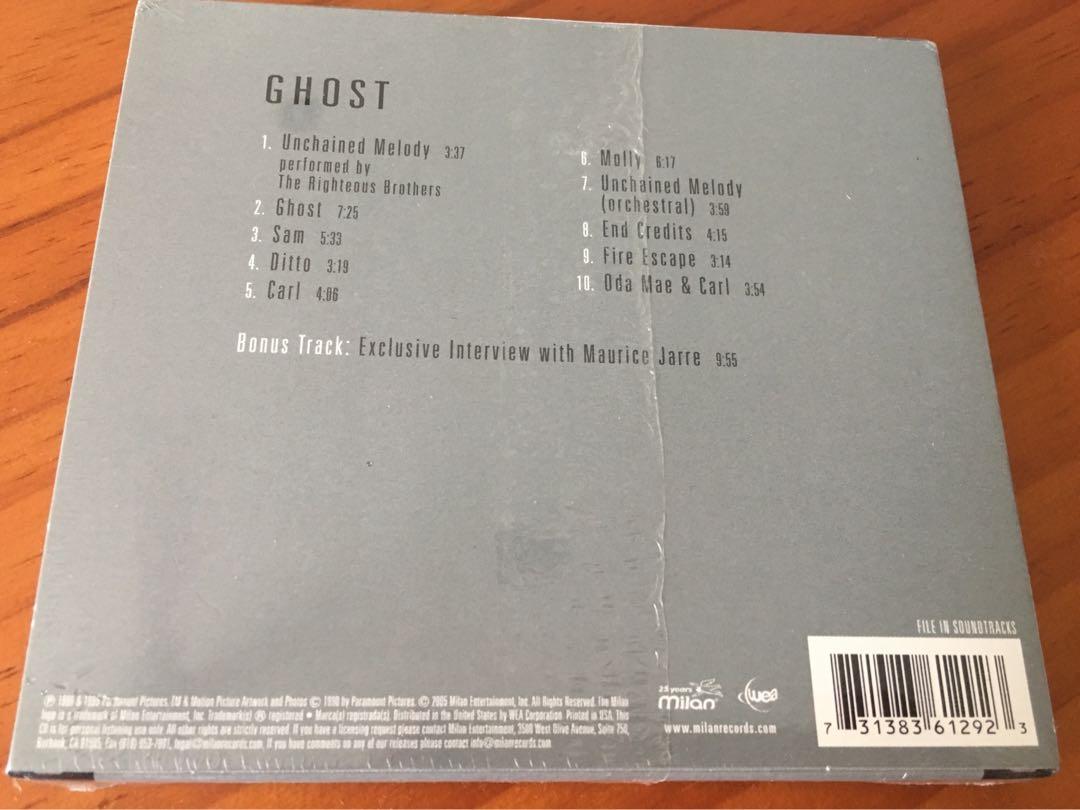 Ghost / Original Motion Picture Soundtrack , Hobbies & Toys, Music ...