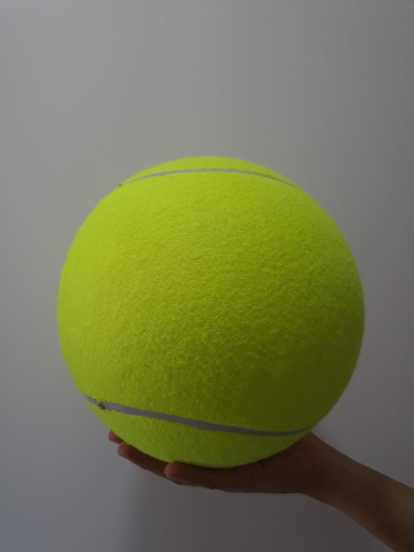 Giant Tennis Ball, Hobbies & Toys, Toys & Games on Carousell