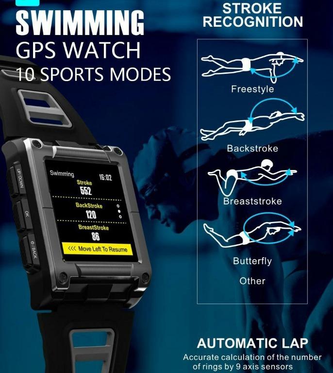 GPS Swimming Watch - LYH 92, Assistive Devices, Health Monitors ...