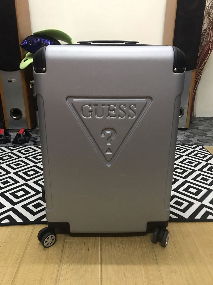 Guess Luggage 24 inch, Hobbies & Toys, Travel, Luggages on Carousell