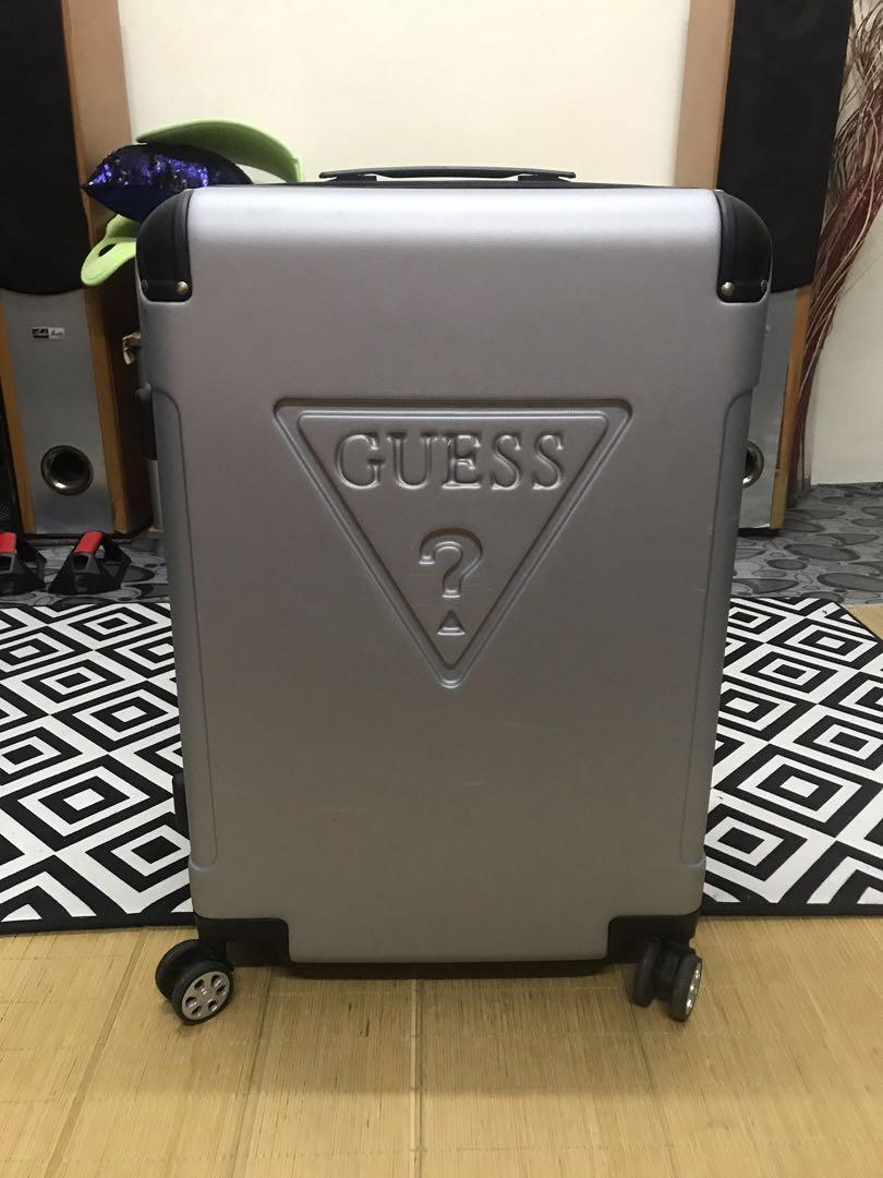 Guess Luggage 24 inch, Hobbies & Toys, Travel, Luggages on Carousell