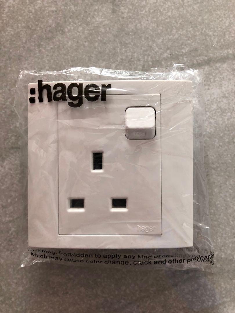 Hagar Electrical Wall Socket, TV & Home Appliances, Electrical ...