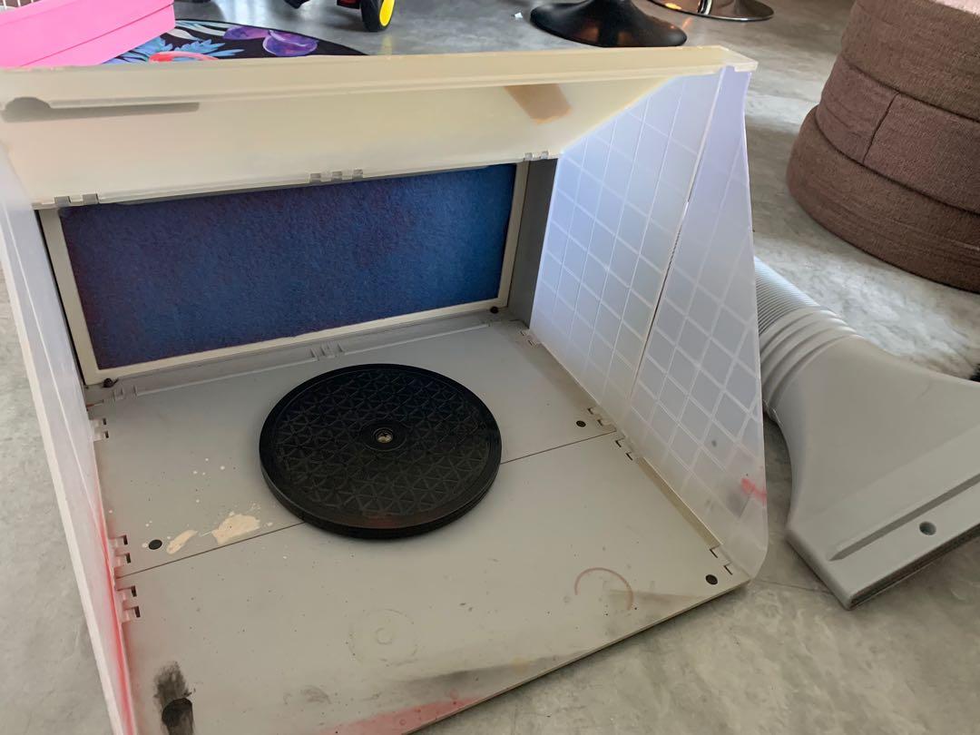Hobby Spray Booth with Ventilation for Sale (Used), Hobbies & Toys ...