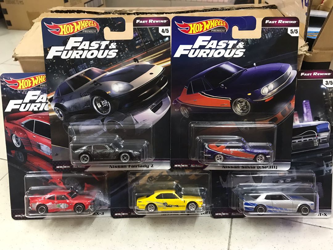 Hotwheels Fast Rewind Fast & Furious, Hobbies & Toys, Toys & Games on ...