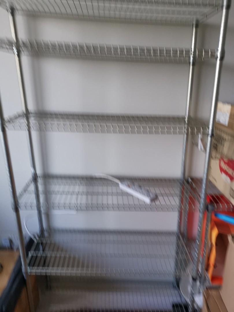 Ikea Omar rack shelf, Furniture & Home Living, Furniture, Shelves ...