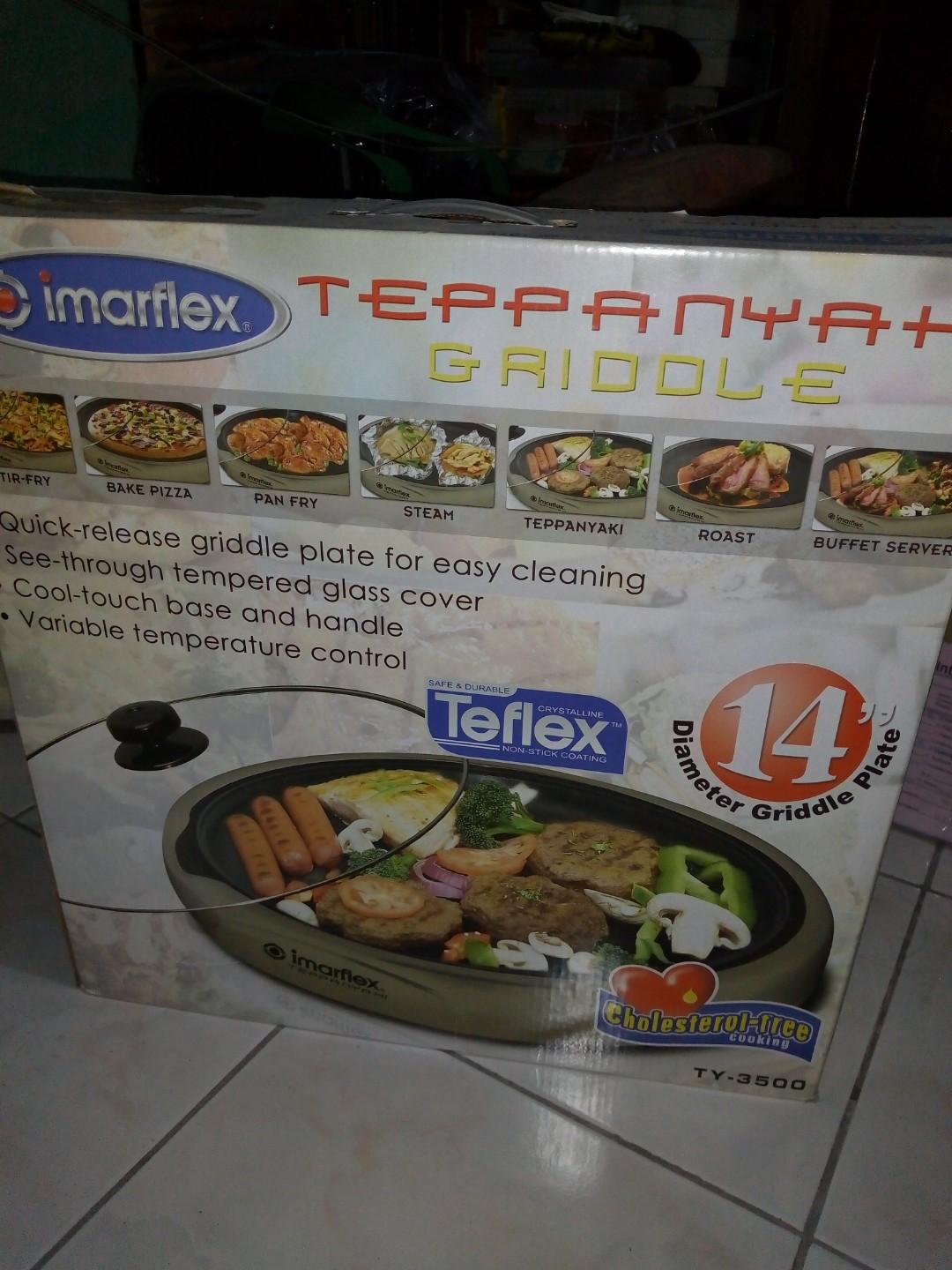 Imarflex 7-in-1 Teppanyaki Griddle