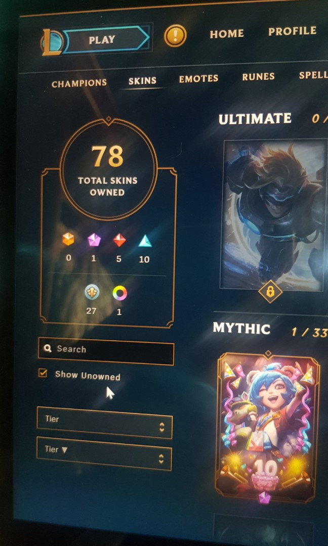 League of Legends (LOL) Account, Video Gaming, Gaming Accessories, Game ...