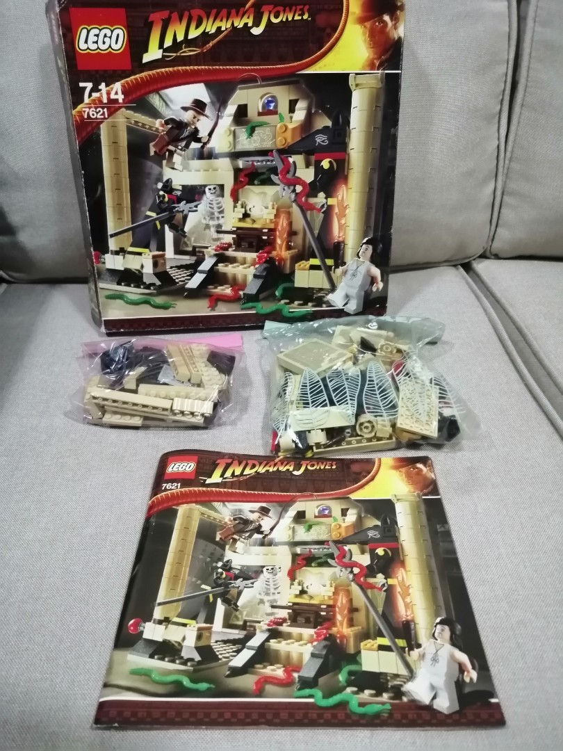 Lego 7621 indiana jones and the lost tomb, Hobbies & Toys, Collectibles ...