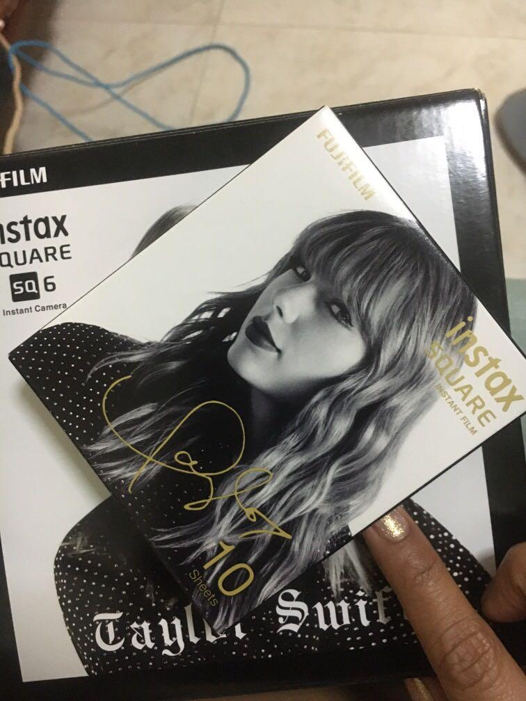Limited Edition Taylor Swift Fuji Instax Square 6, Photography, Cameras ...