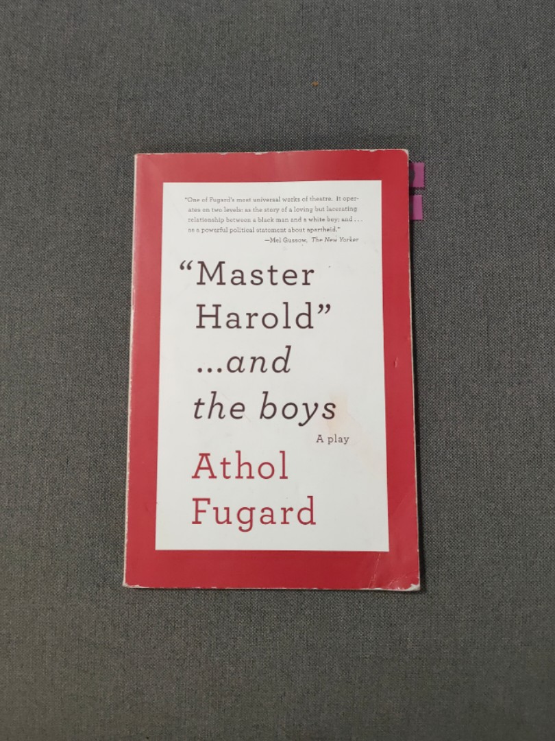 "master harold" and the boys, Hobbies & Toys, Books & Magazines ...