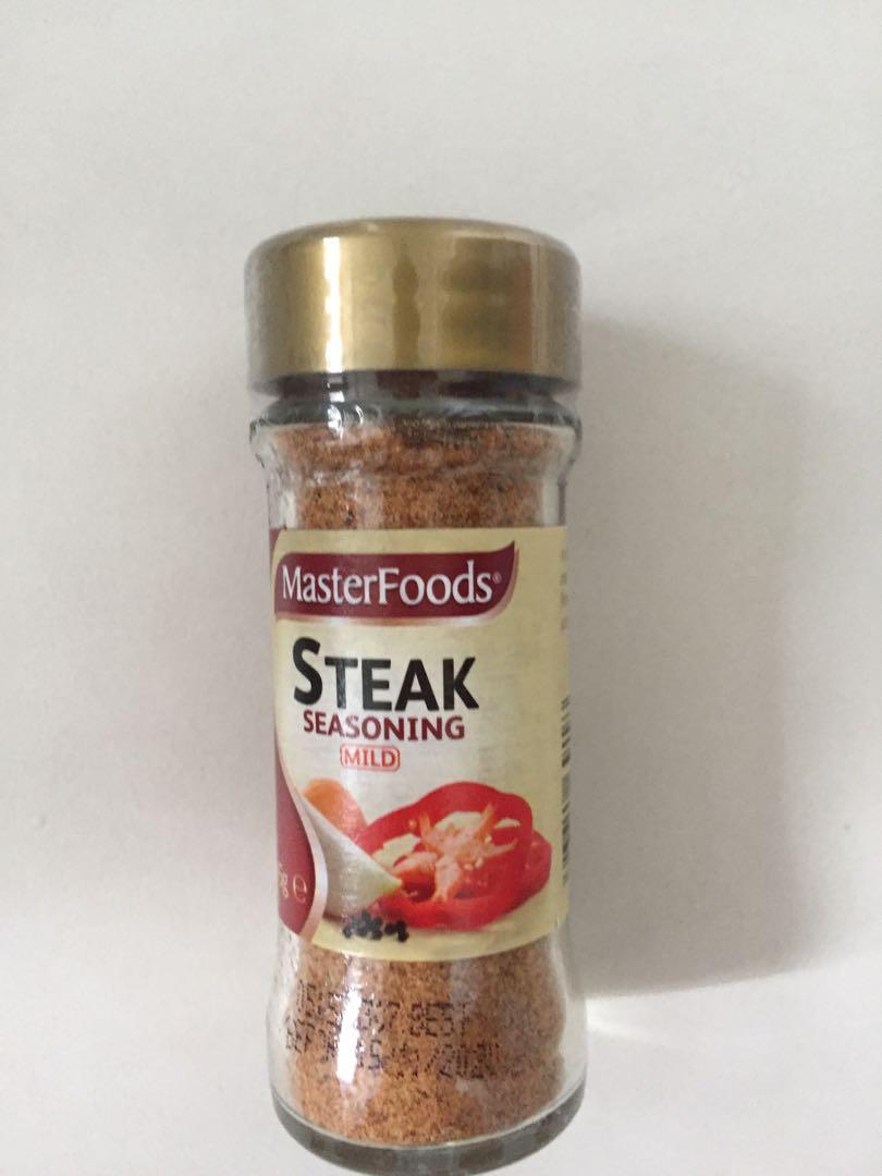 Masterfoods steak seasoning, Food & Drinks, Spice & Seasoning on Carousell