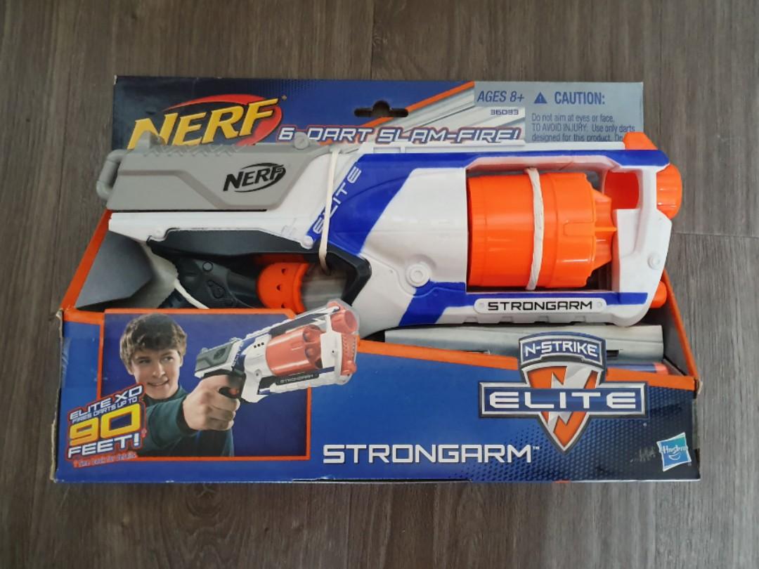 Nerf Gun- Strongarm, Hobbies & Toys, Toys & Games on Carousell