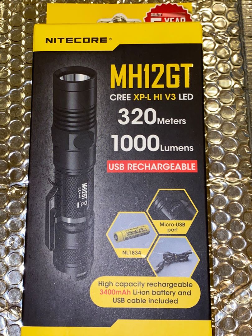 Nitecore MH12GT Torchlight, Mobile Phones & Gadgets, Mobile & Gadget ...