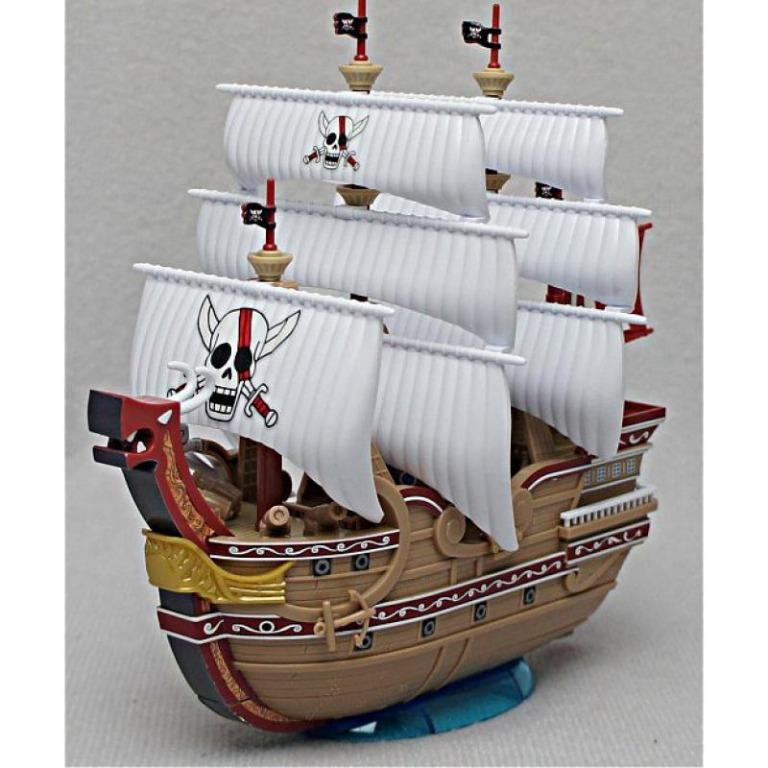 One Piece Grand Ship Collection 04 Red Force Shanks Model Kit, Hobbies ...