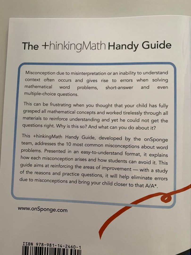 Onsponge Handy Math Misconceptions Clarified (edition 2019), Hobbies ...