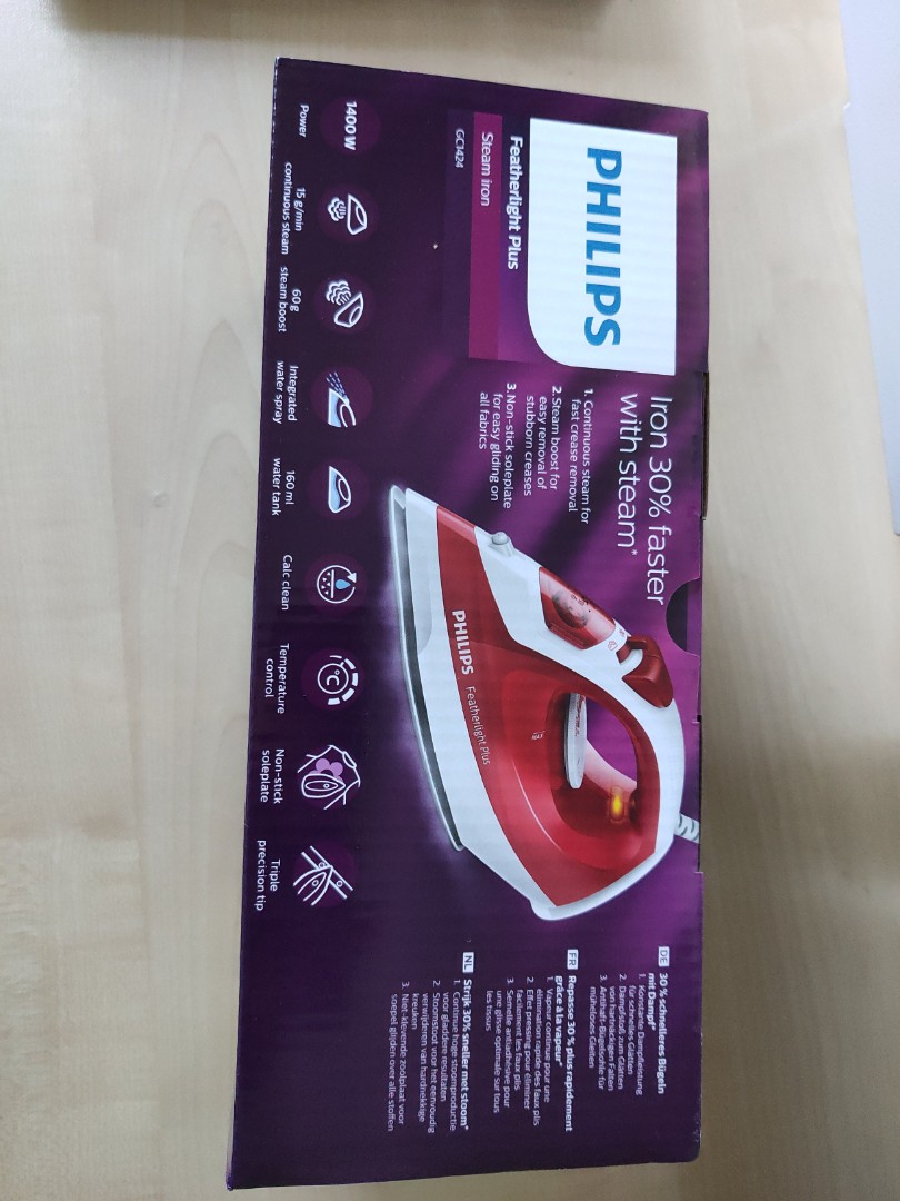 Philips Steam Iron gc1424, TV & Home Appliances, Irons & Steamers on ...