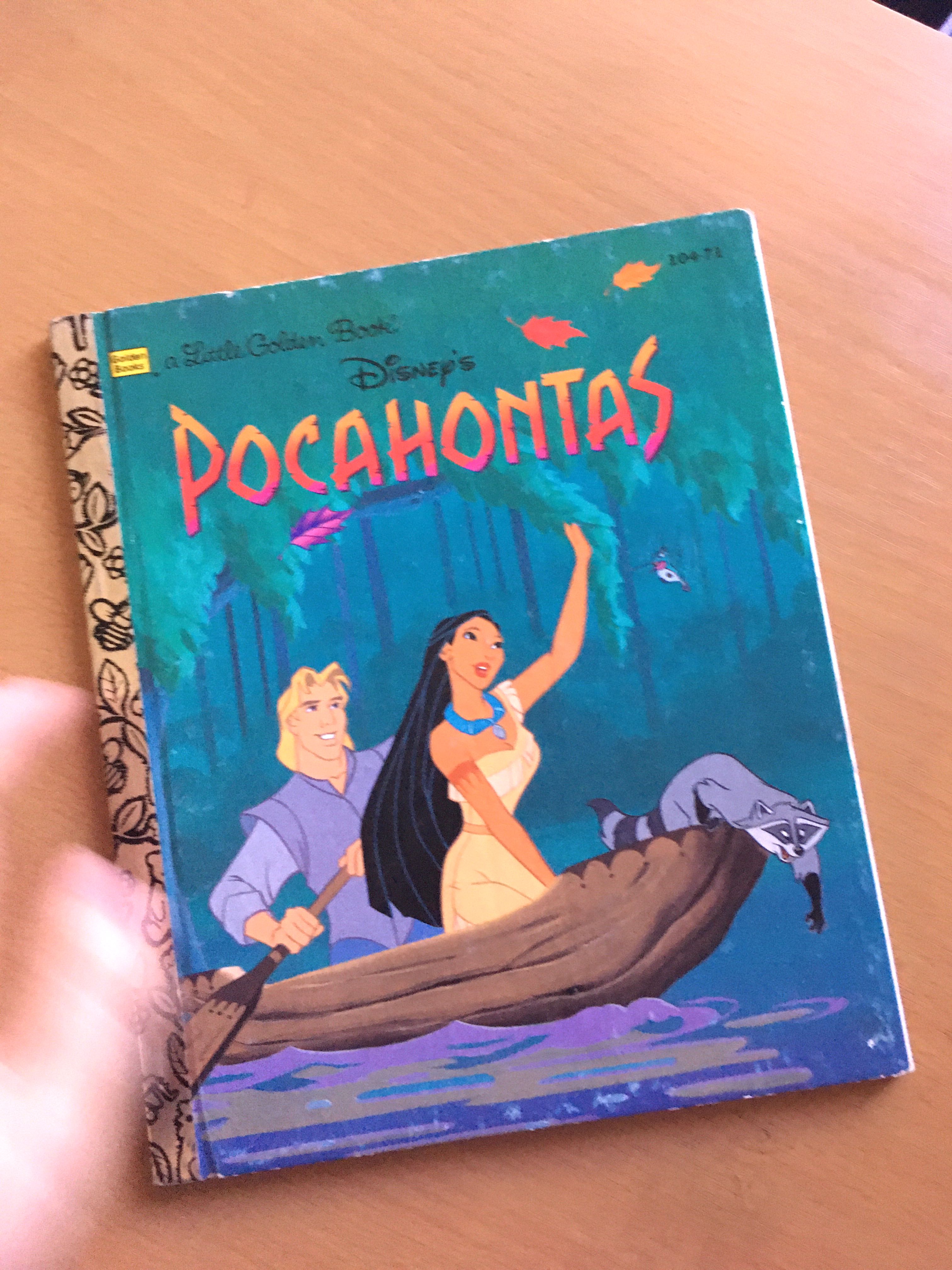 Pochahontas Storybook (Little Golden Book), Hobbies & Toys, Books ...