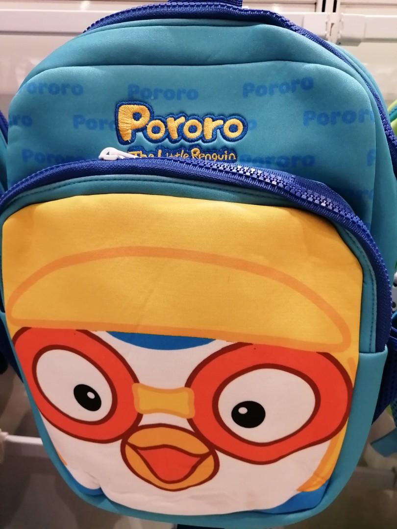Pororo korean Characters Original Backpack 800, Babies & Kids, Babies ...