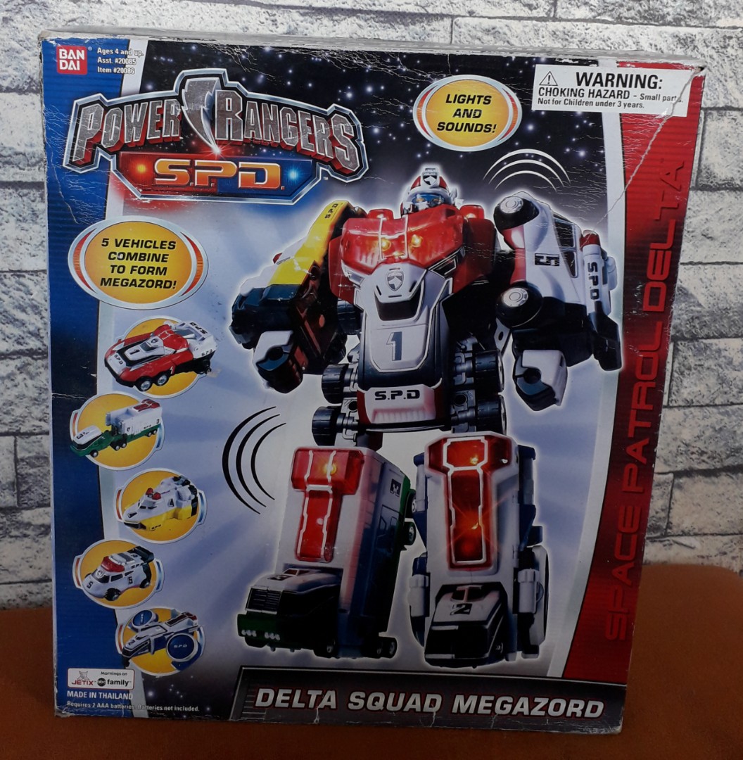 POWER RANGERS - DELTA SQUAD MEGAZORD, Hobbies & Toys, Toys & Games on ...