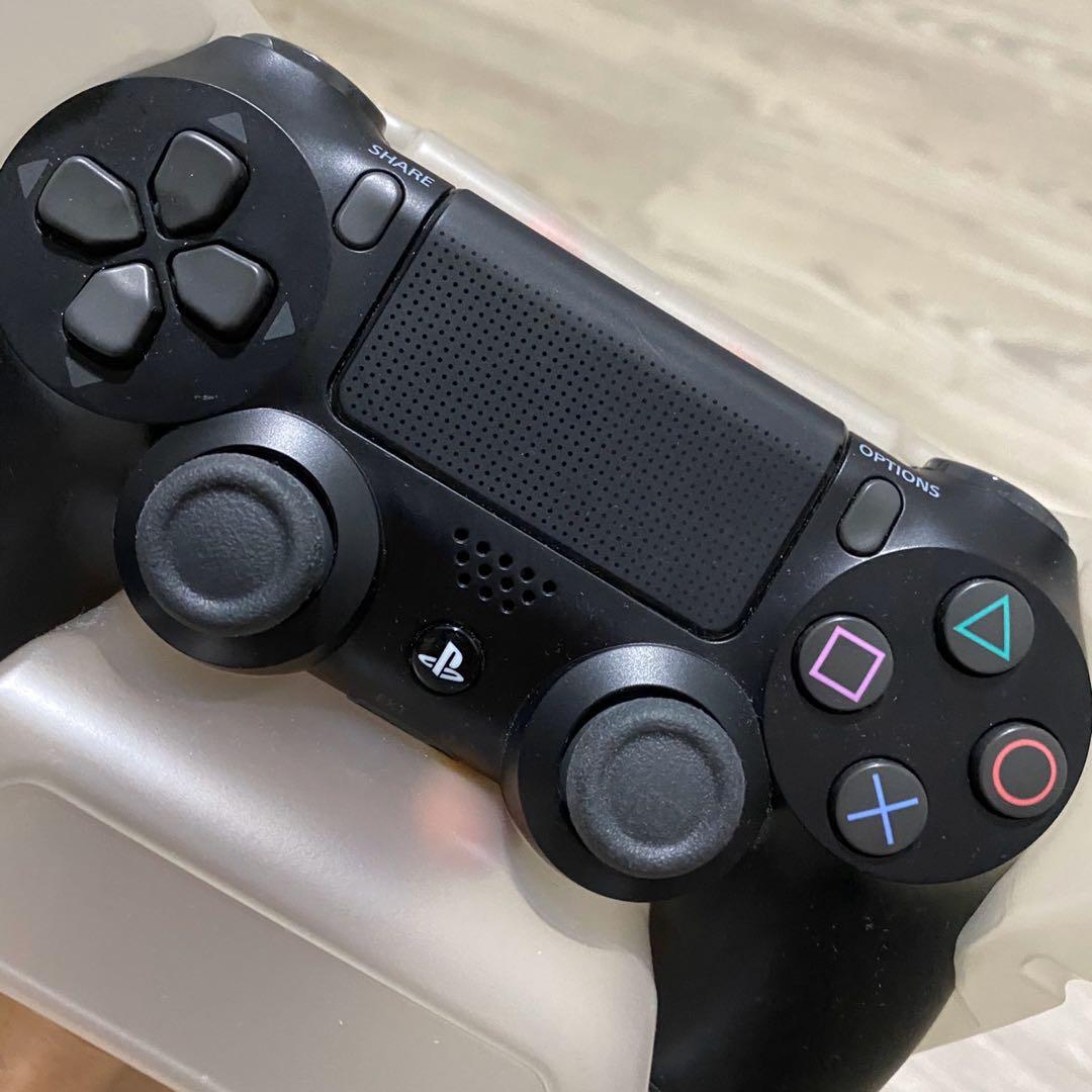 PS4 Wireless Controller (Black), Video Gaming, Gaming Accessories ...