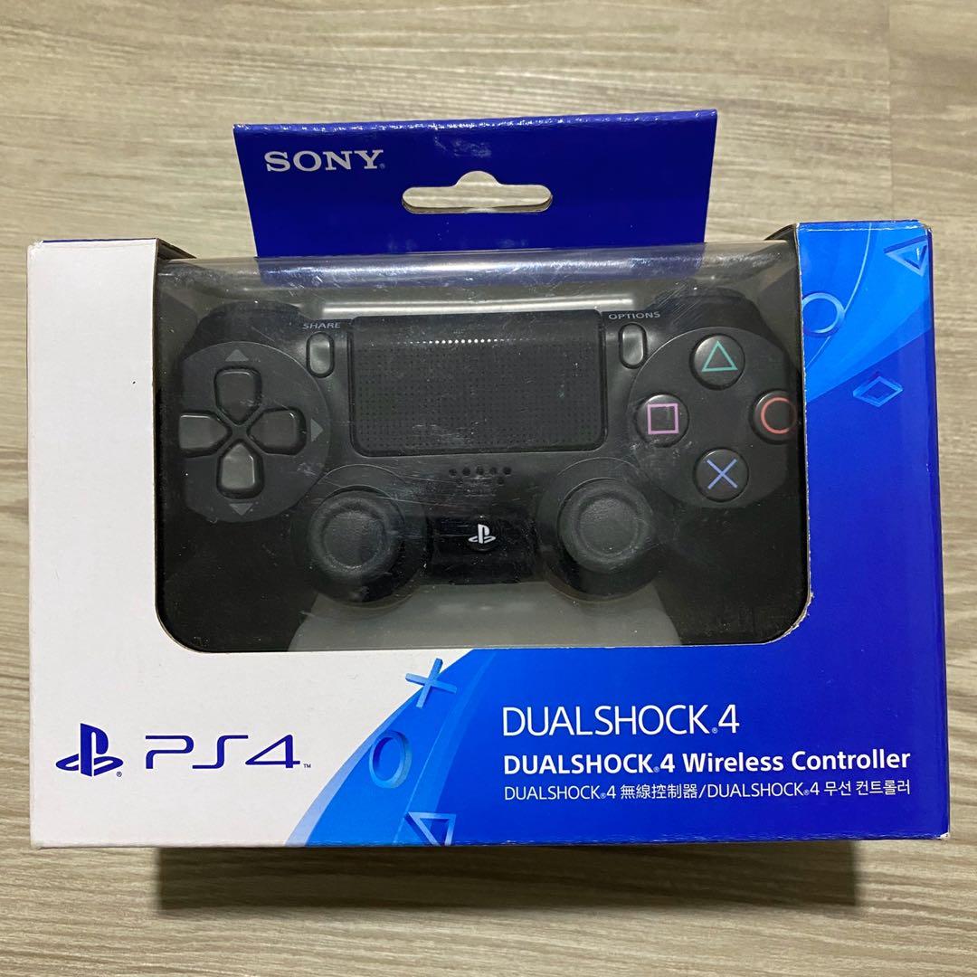 PS4 Wireless Controller (Black), Video Gaming, Gaming Accessories ...