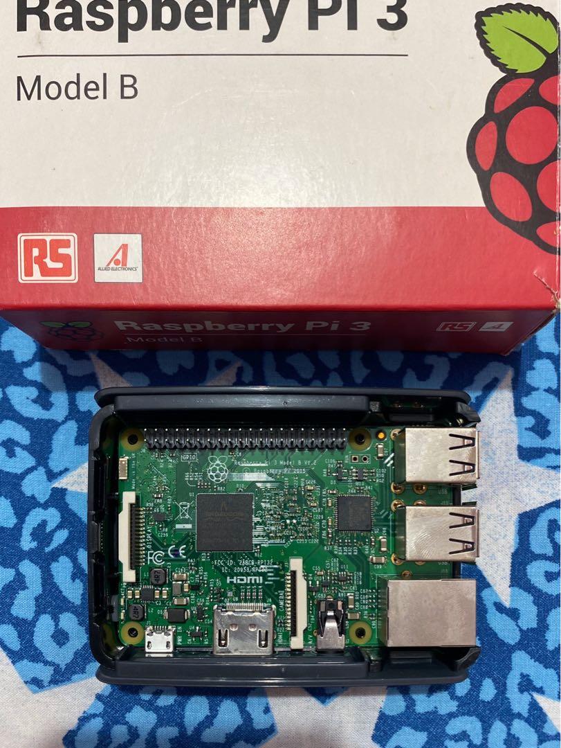 Raspberry Pi 3 Model B with Case, Computers & Tech, Office & Business ...