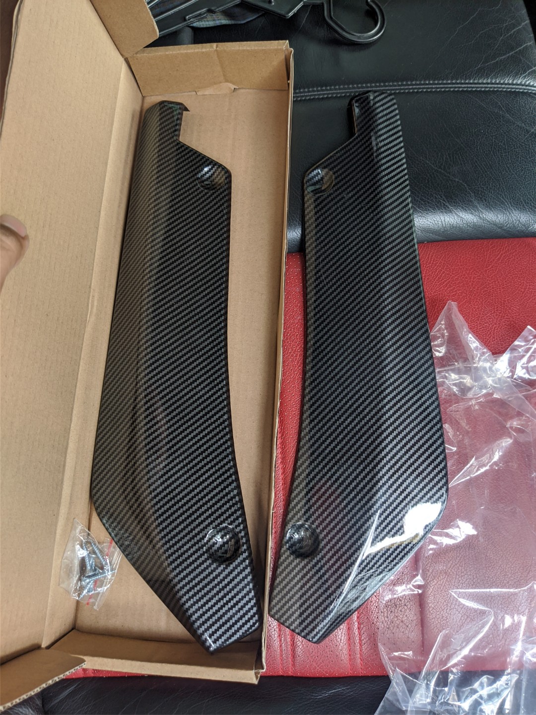 Rear Bumper Carnard / lips / diffuser, Auto Accessories on Carousell