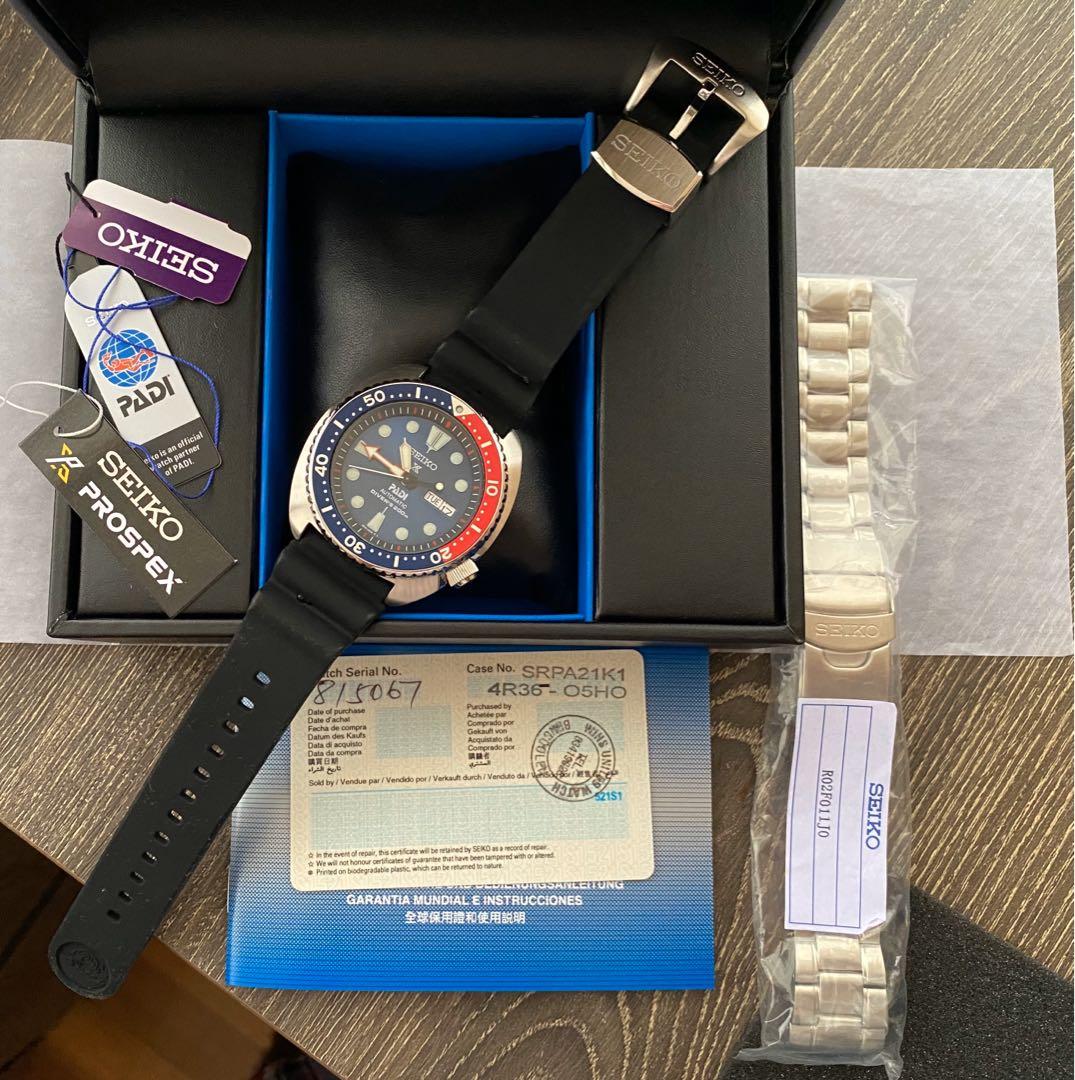 Seiko Turtle PADI SRPA21K1 Special Edition, Mobile Phones & Gadgets ...