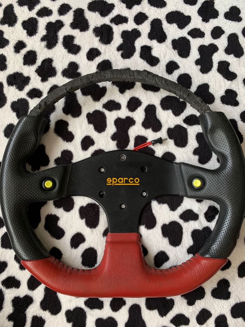 Sparco steering wheel (genuine with engraved serial number), Car ...