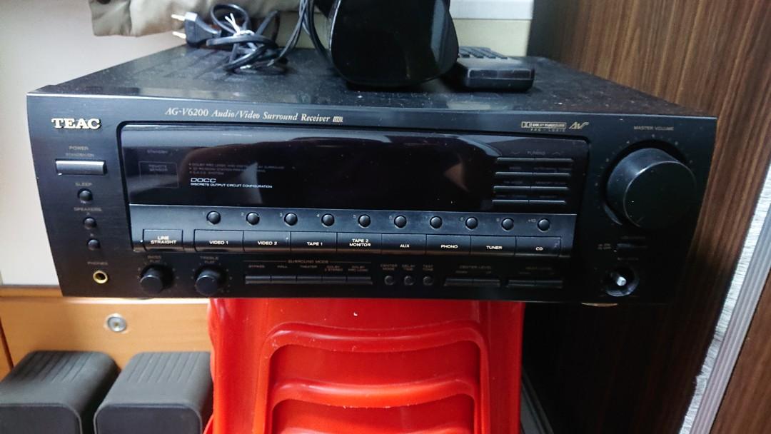 TEAC AG-V6200 Audio/Video Surround Receiver, Audio, Soundbars, Speakers & Amplifiers on Carousell