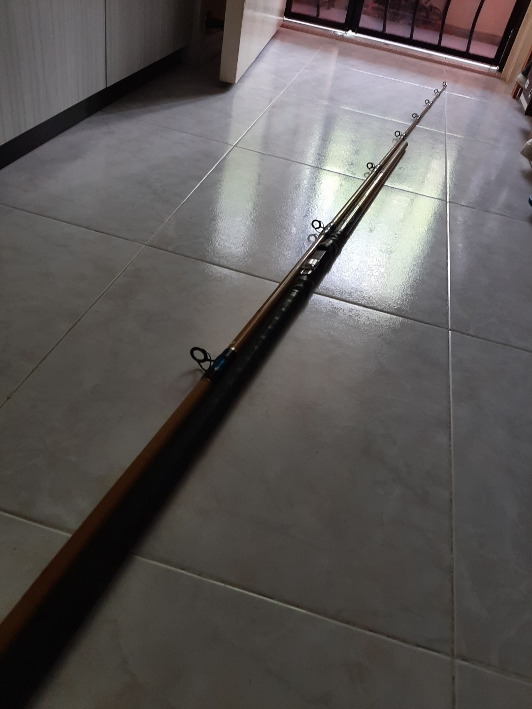 The Penn Slammer surfcasting multiplier rod, Sports Equipment, Fishing ...