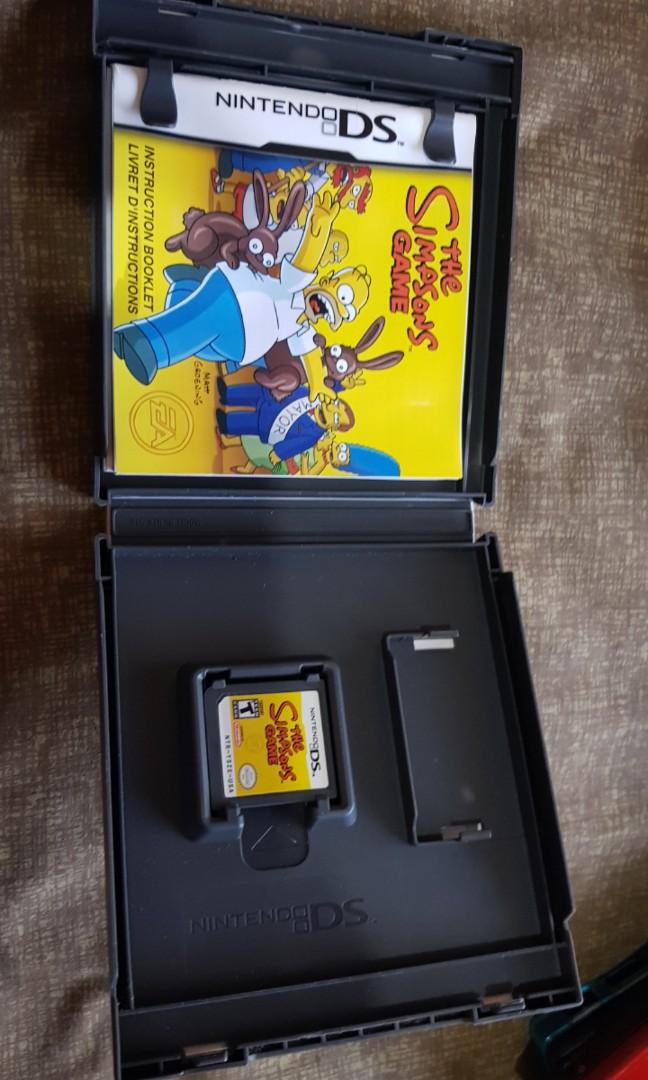 The Simpsons - DS game, Video Gaming, Video Games, PlayStation on Carousell