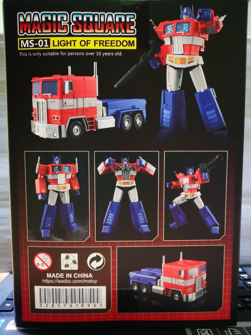 Transformers MS-01 Optimus Prime MP Masterpiece, Hobbies & Toys, Toys ...
