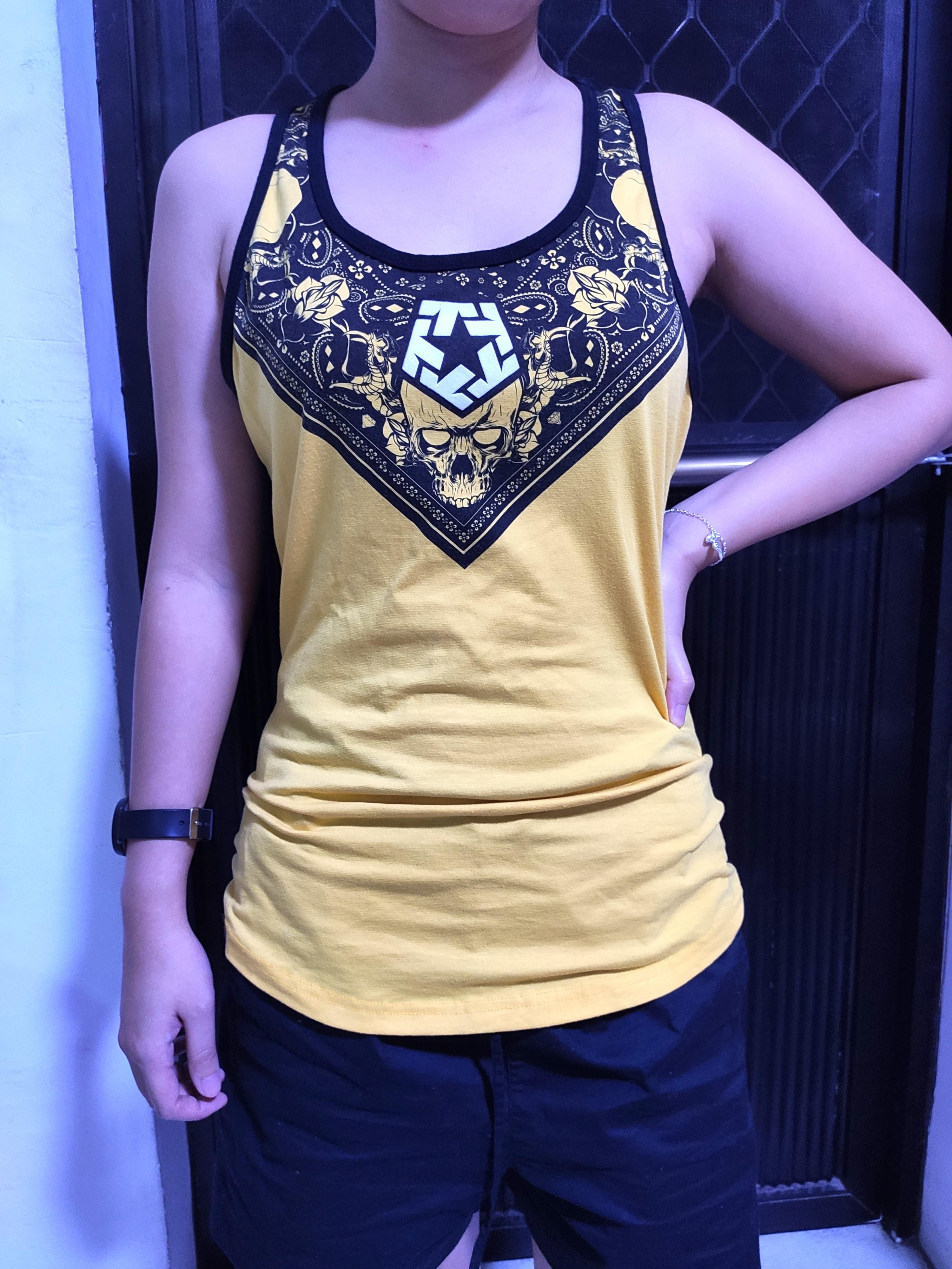 Tribal Razorback Blouse, Women's Fashion, Tops, Blouses on Carousell